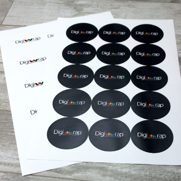Digital Custom Labels - Matte or Glossy finish | DigiWrap