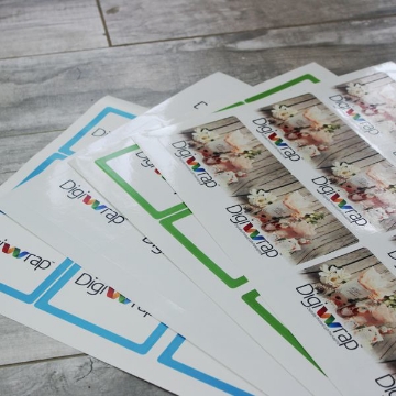 Digital Custom Labels - Matte or Glossy finish | DigiWrap